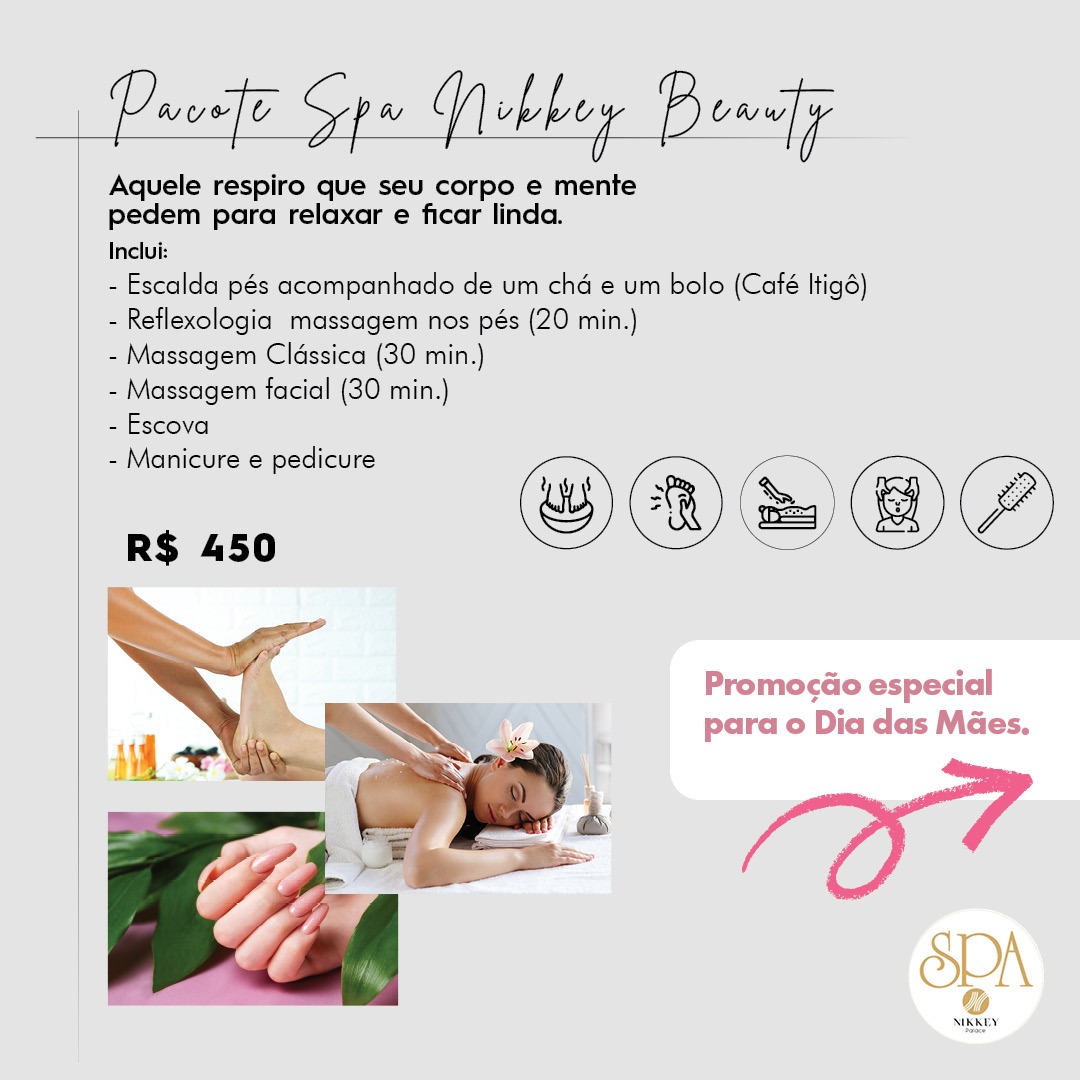 Pacote SPA Nikkey Beauty
